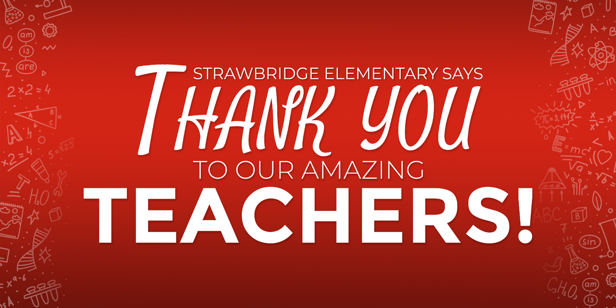 Banner - Teacher Appreciation - Thank You! (Standard 2) – Strawbridge ...